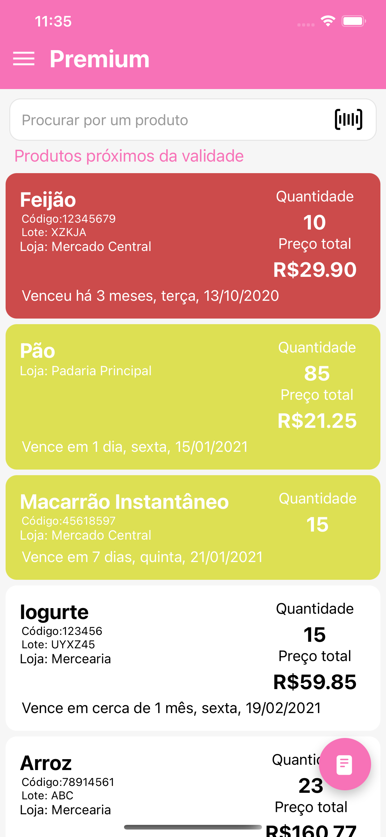 Controle de Validade - A melhor forma de manter o controle de vencimentos!