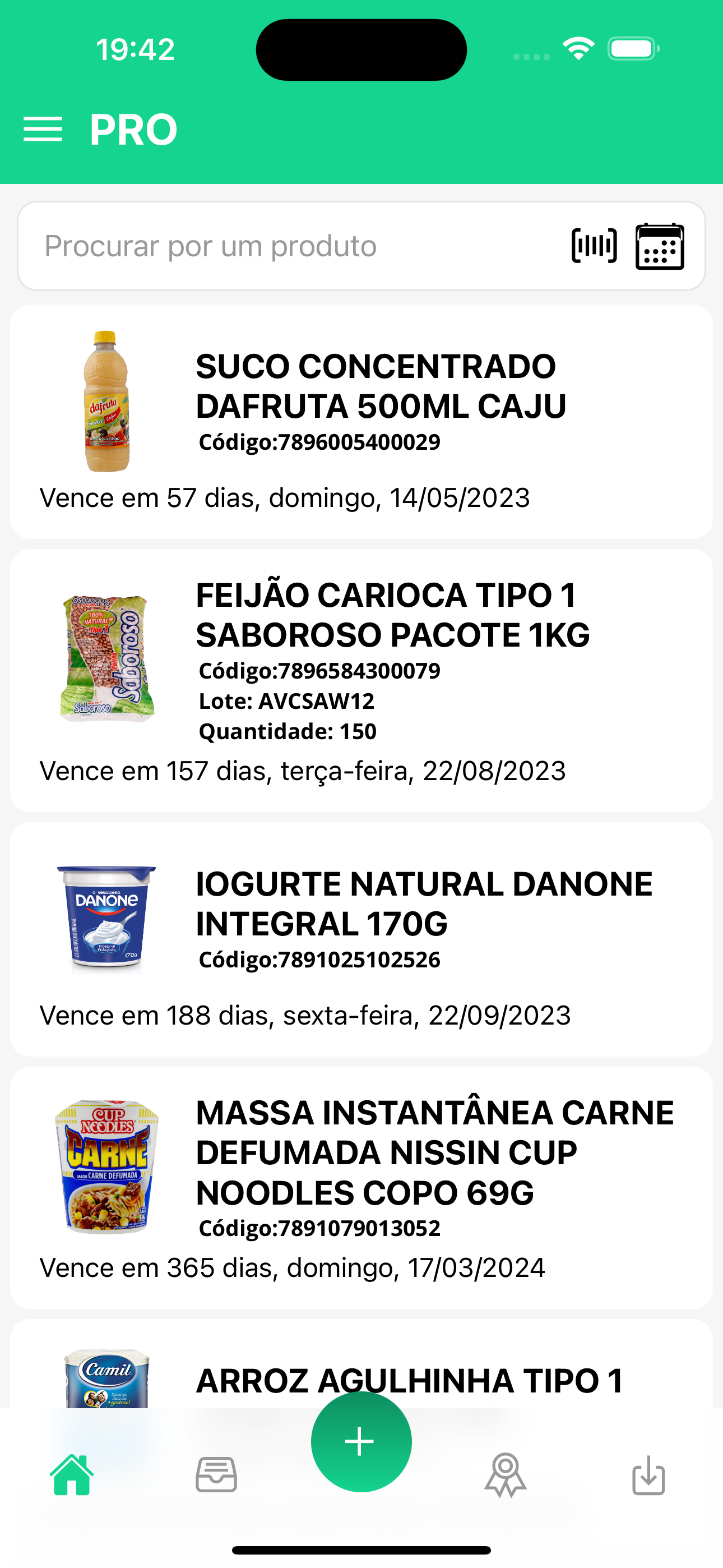 Conheça o aplicativo - Controle de Validade